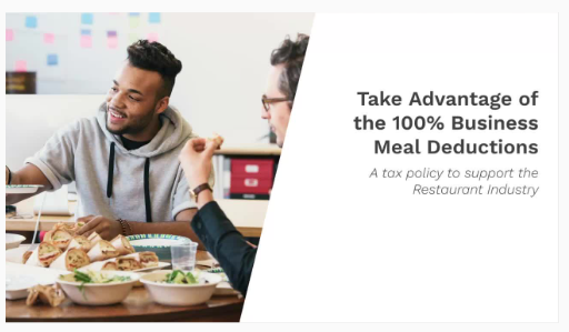 100% Business Meal Deductions - Cobb